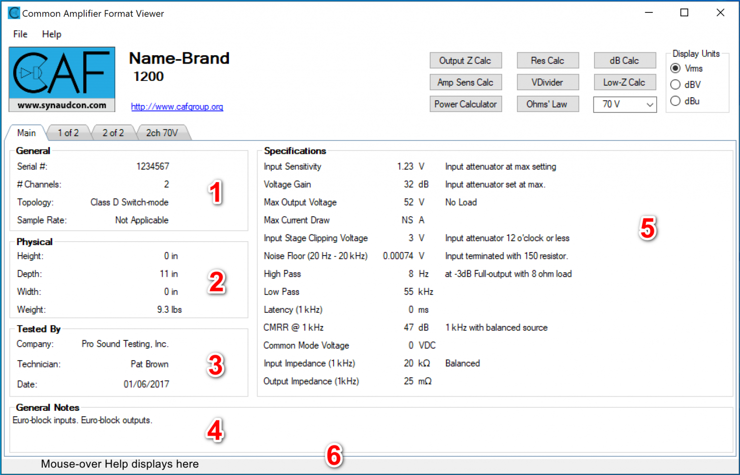 The CAF Reference | CAF