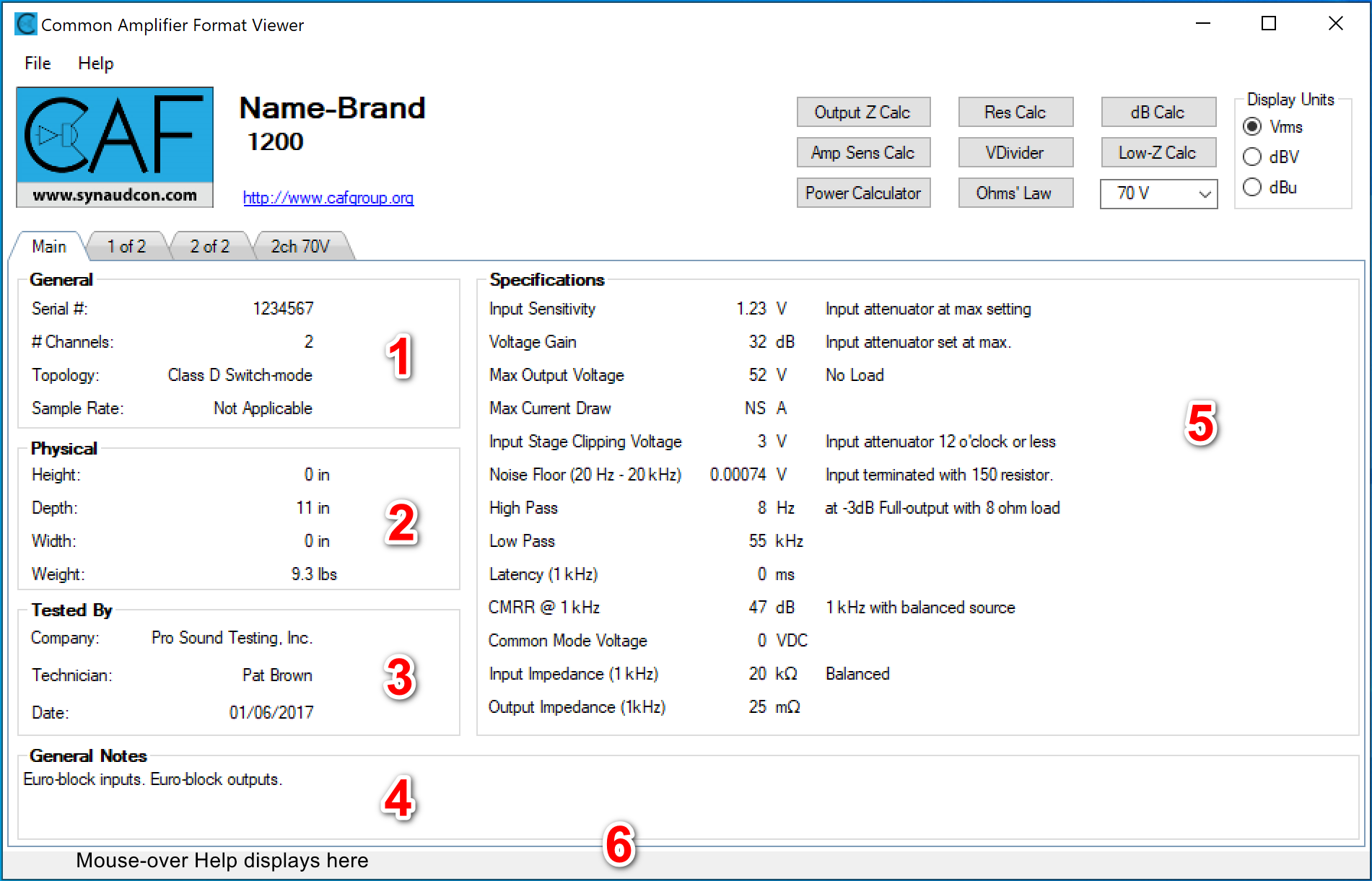 The CAF Reference | CAF